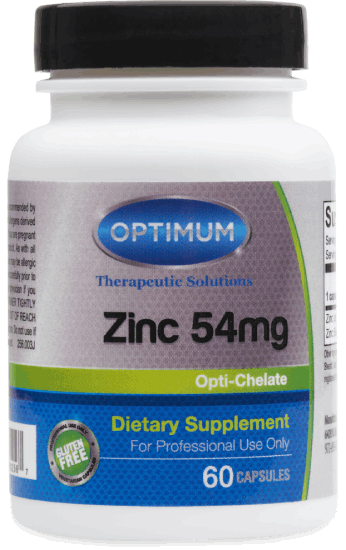 Zinc 54mg (60 Capsules) – Optimum Therapeutic Solutions